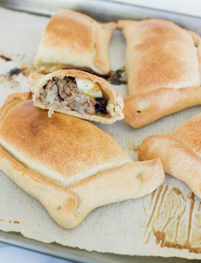 Chilean Beef Empanadas de Pino - Pilar's Chilean Food & Garden