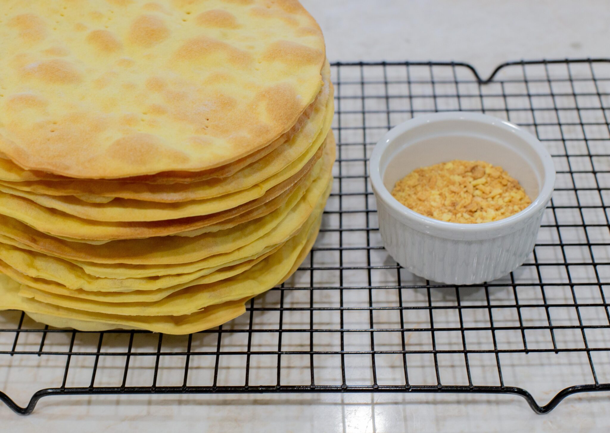 Torta Pompadour Banana Milhojas Cake - Pilar's Chilean Food & Garden