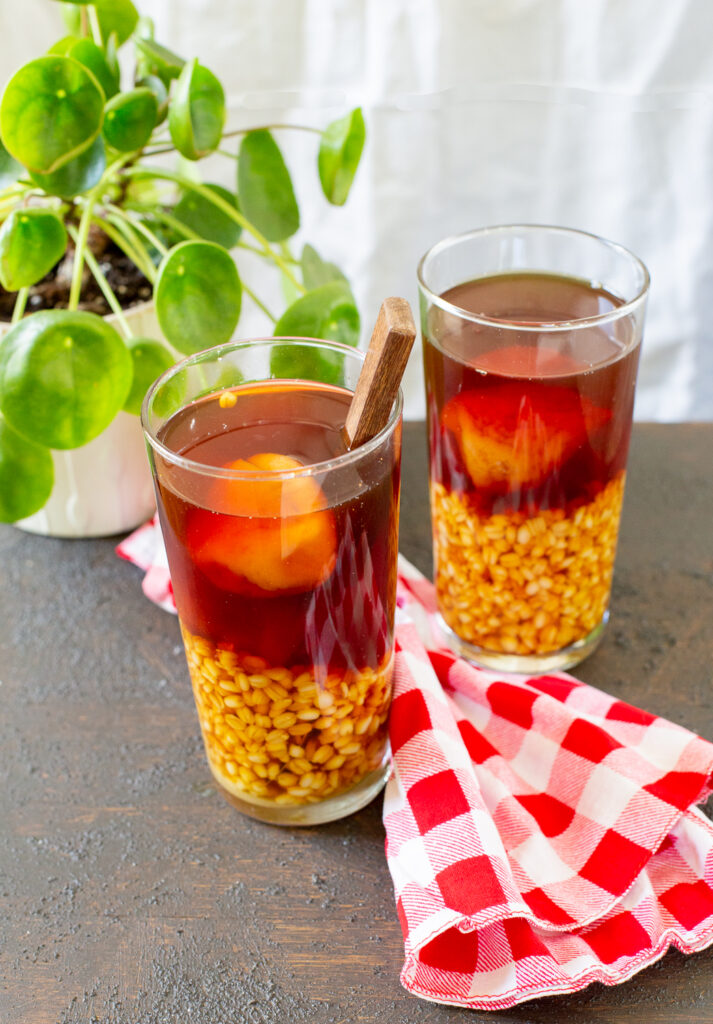 Mote con huesillos - Pilar's Chilean Food & Garden