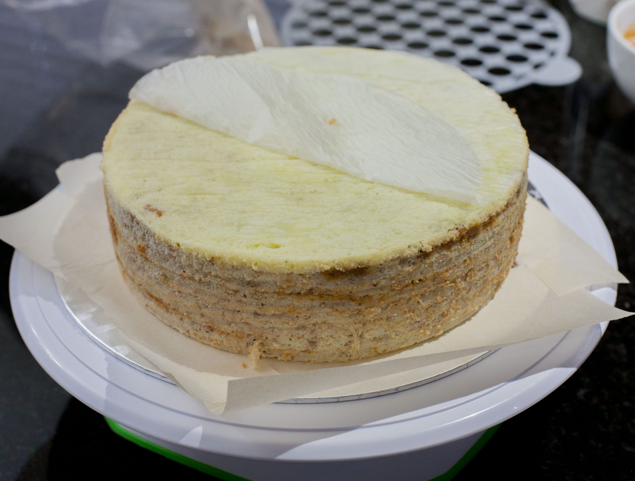 Panqueque Manjar Nuez Dulce de Leche Walnut Layer Cake - Pilar's ...