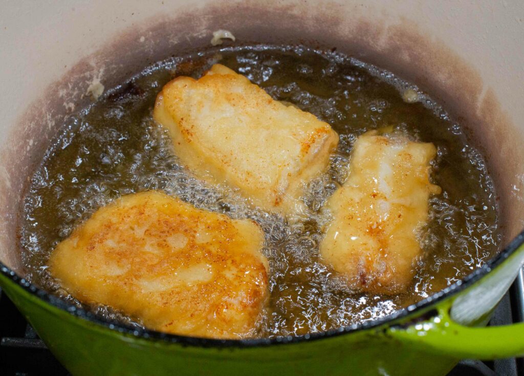 Pescado Frito Chilean Fried Fish - Pilar's Chilean Food & Garden