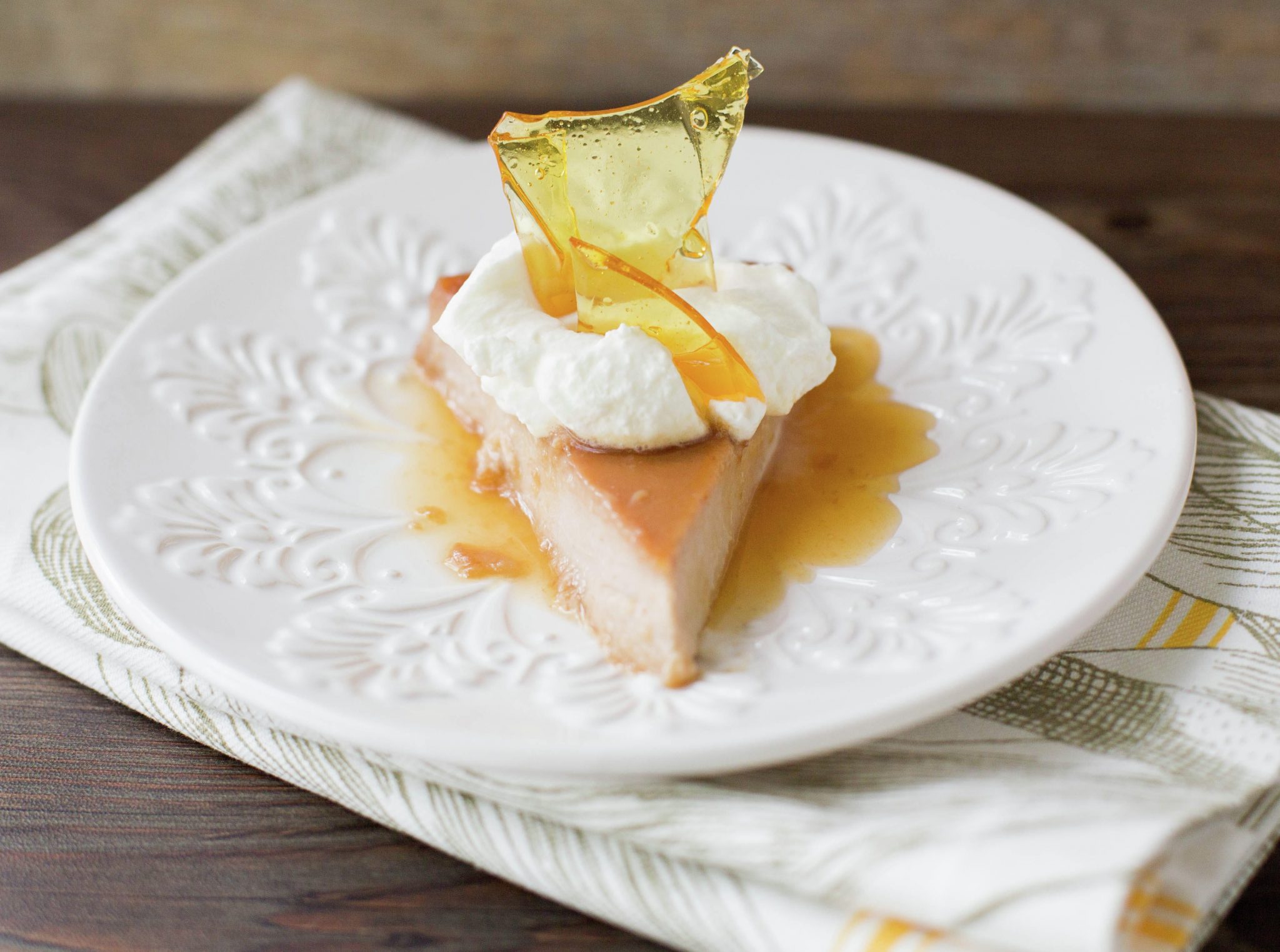 Lucuma Flan - Pilar's Chilean Food & Garden