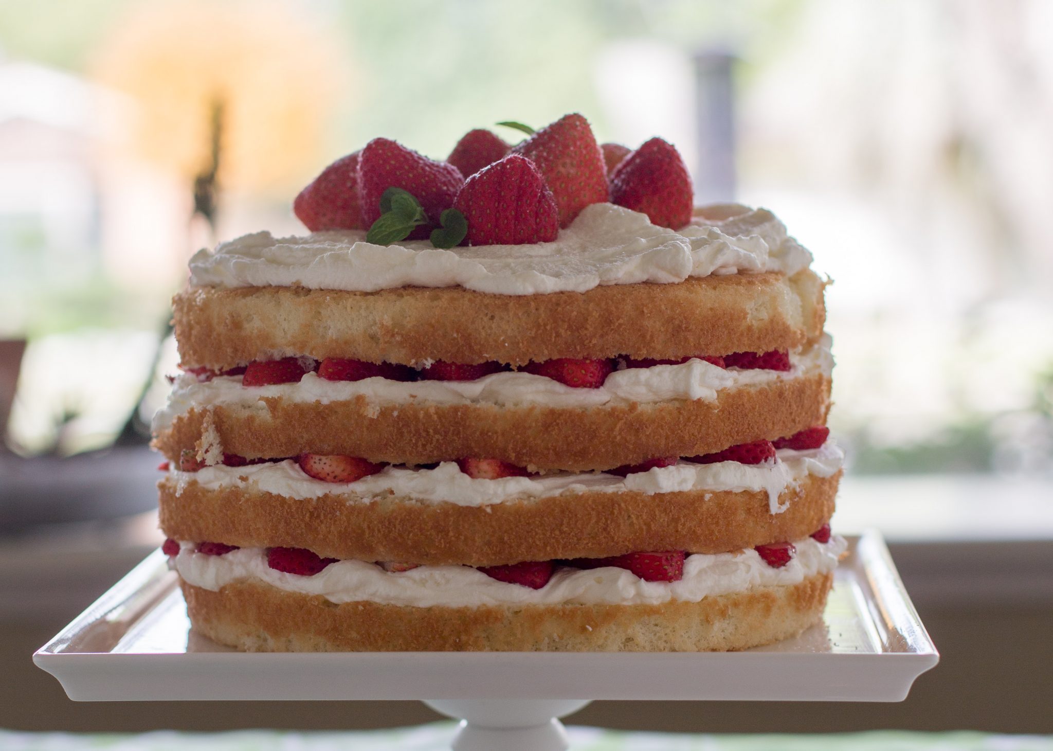 Vanilla Genoise Cake - Pilar's Chilean Food & Garden