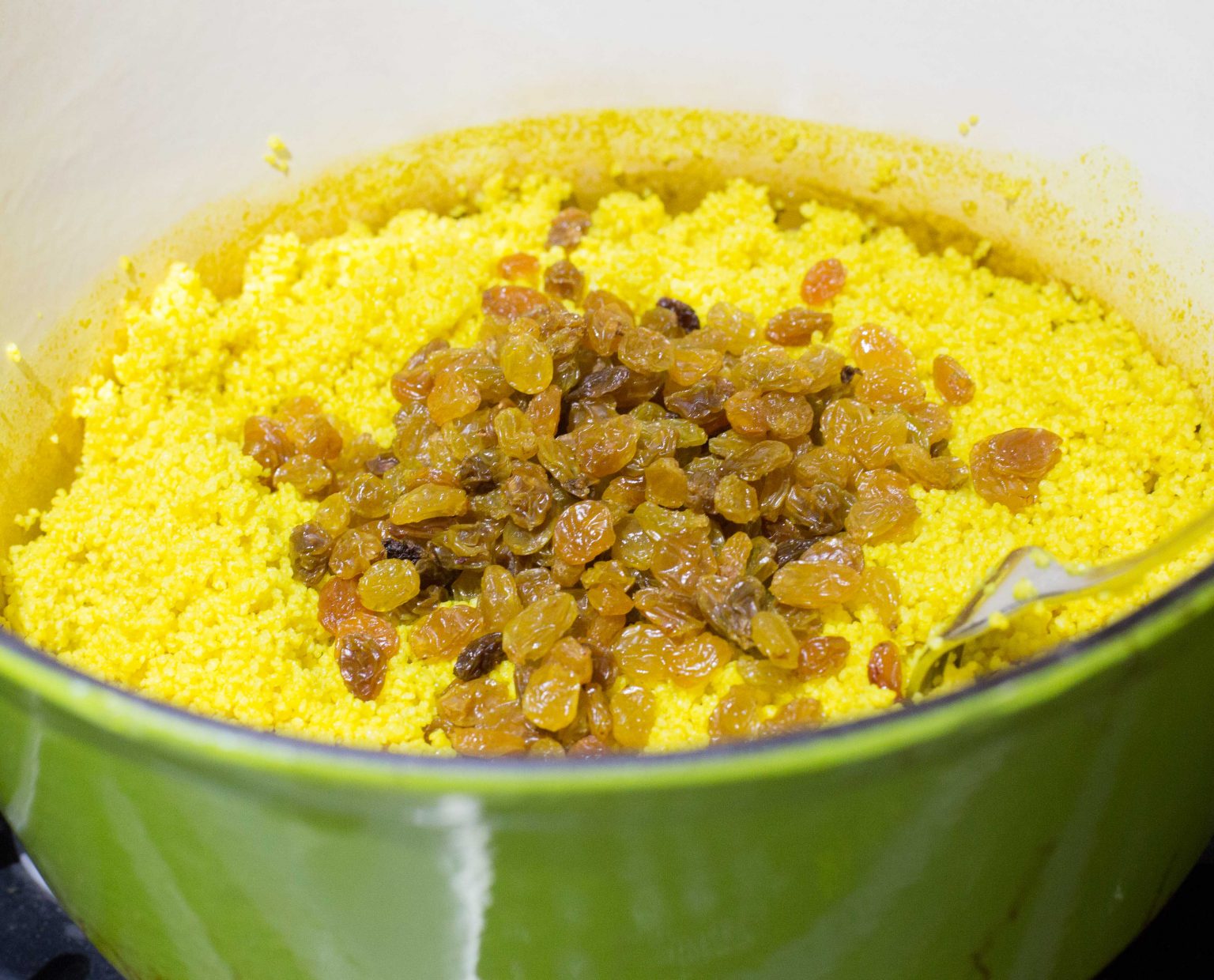 Raisin Couscous Salad - Pilar's Chilean Food & Garden