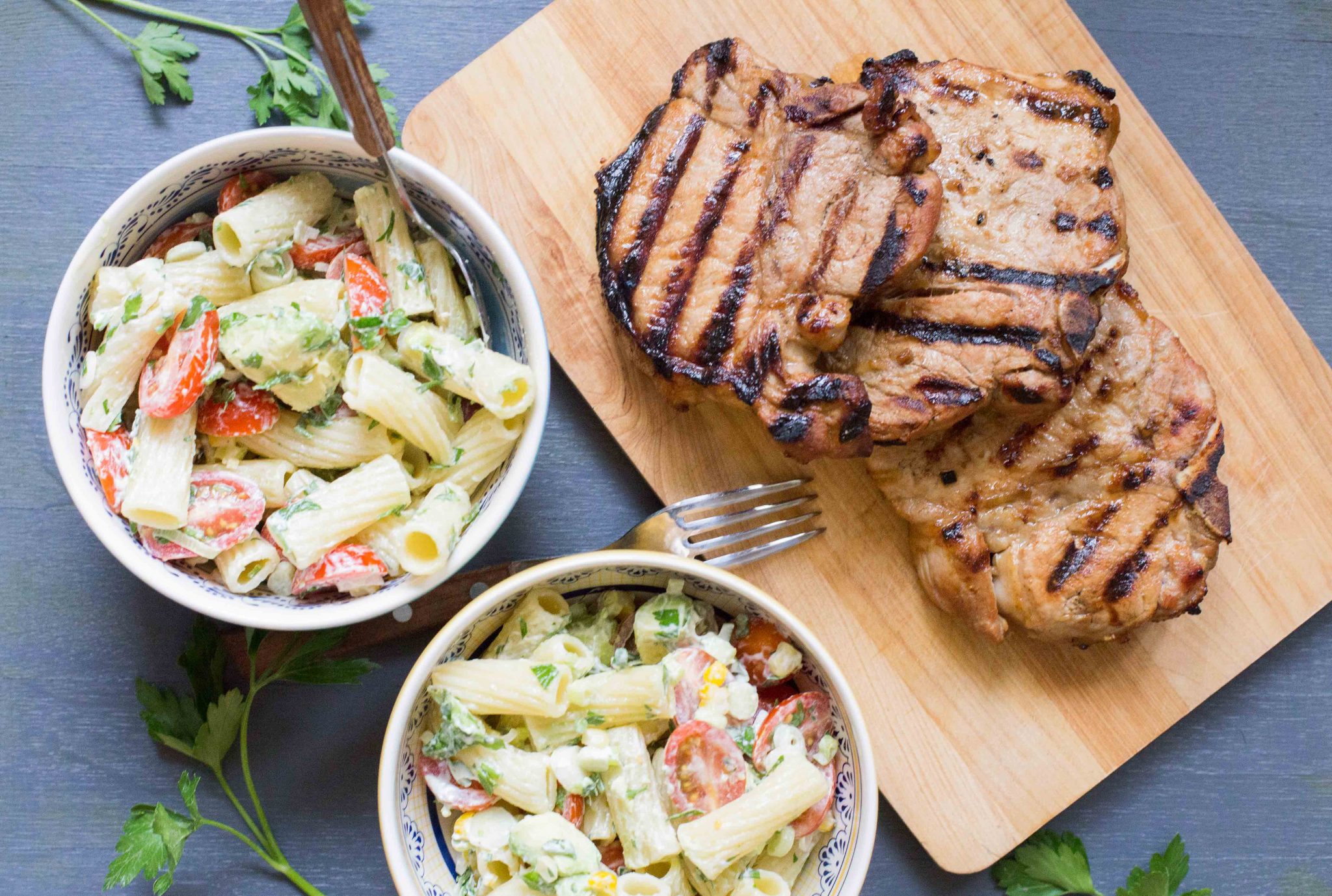 Chilean Pasta Salad - Pilar's Chilean Food & Garden