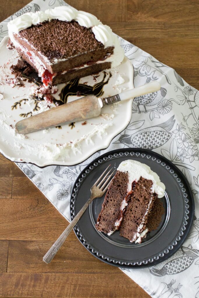 Black Forest Cake - Pilar's Chilean Food & Garden