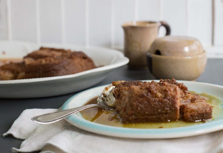 Easy Lucuma Flan - Pilar's Chilean Food & Garden