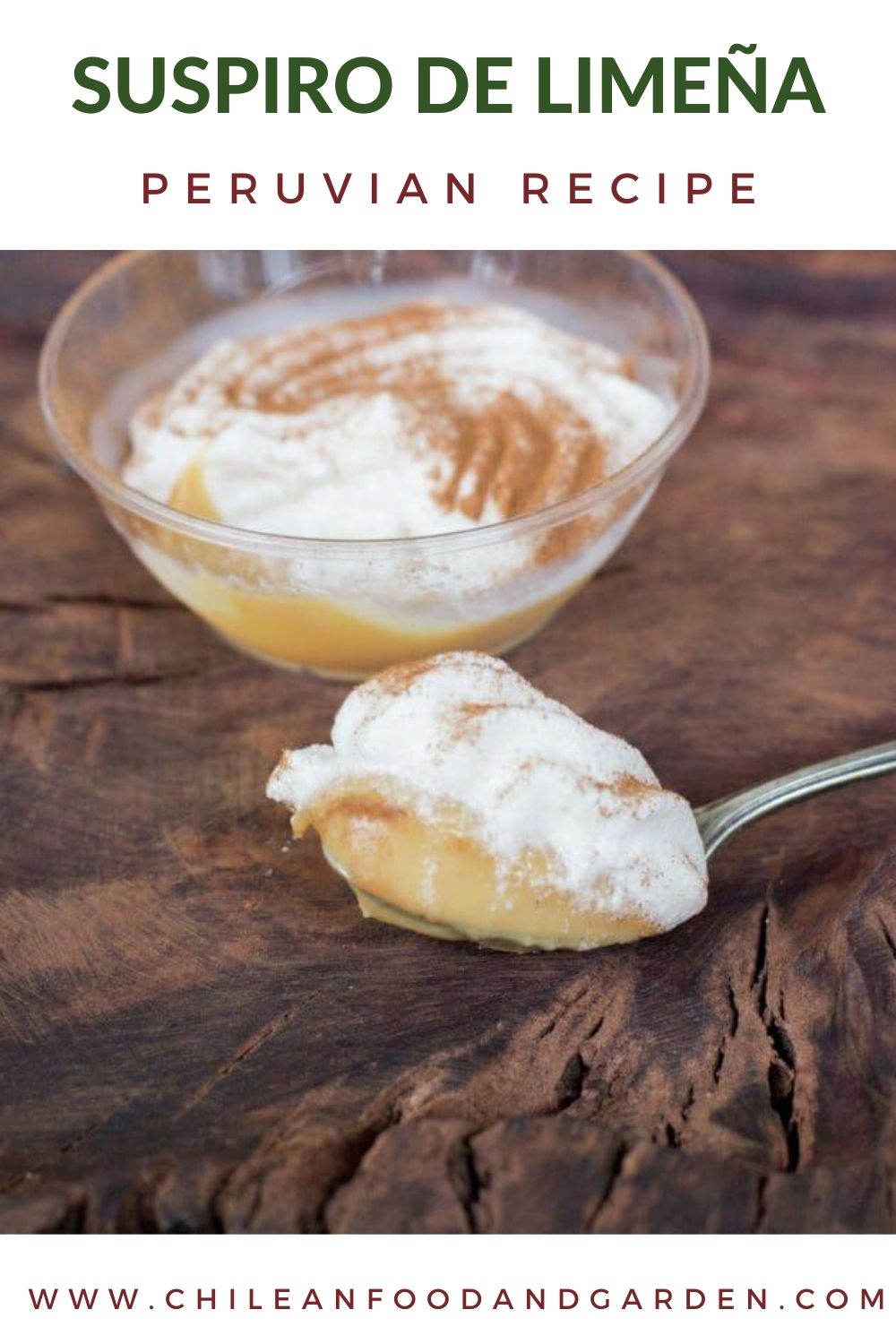 Peruvian Suspiro Limeño - Pilar's Chilean Food & Garden