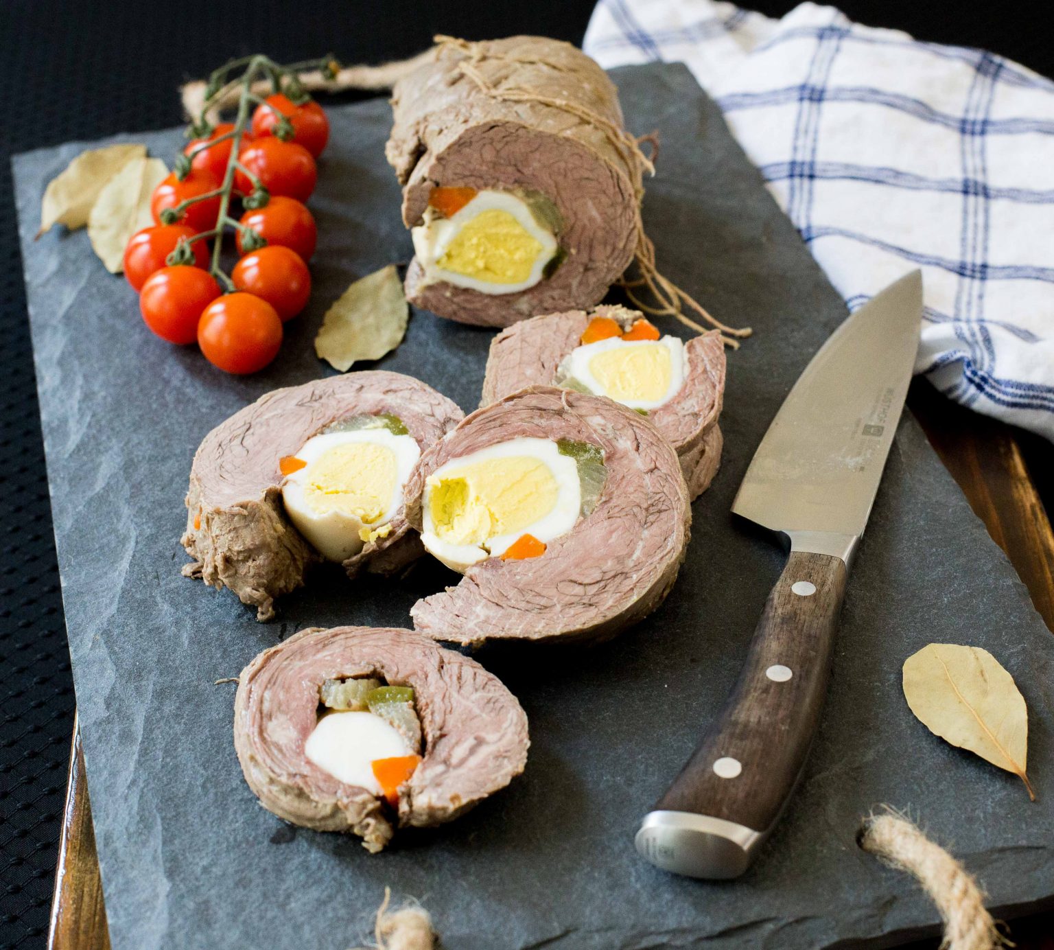 Chilean Malaya Flank Steak Roll - Pilar's Chilean Food & Garden