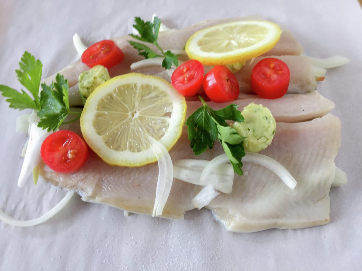 Chilean Trout in Parchment - Pilar's Chilean Food & Garden