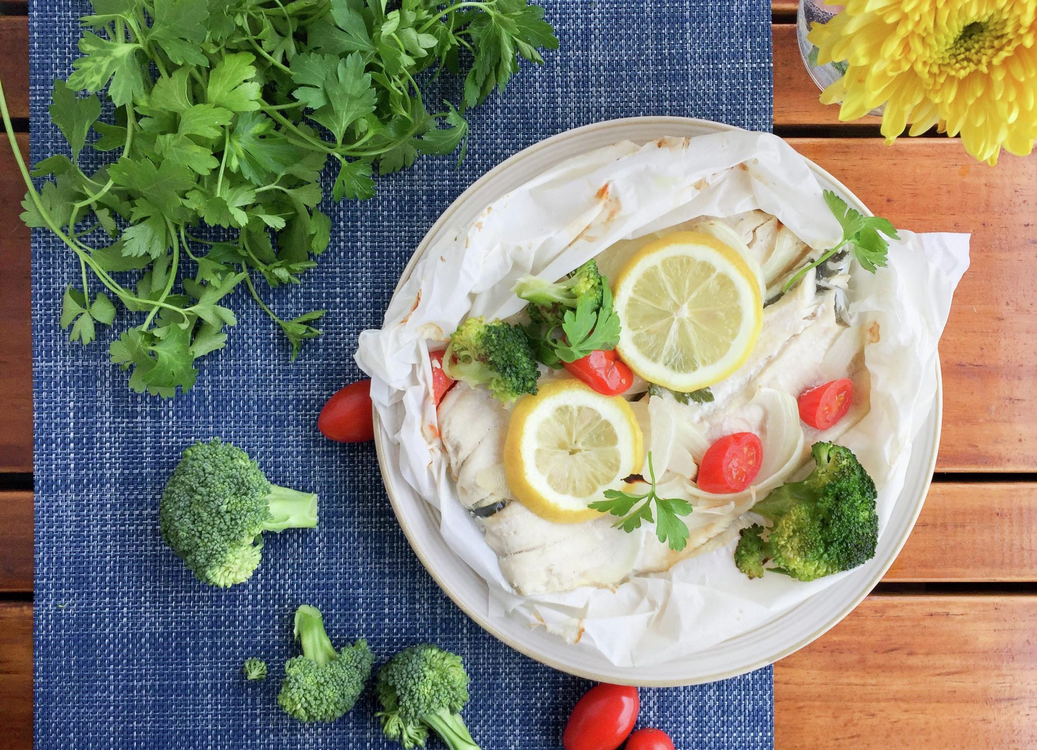 Chilean Trout in Parchment - Pilar's Chilean Food & Garden