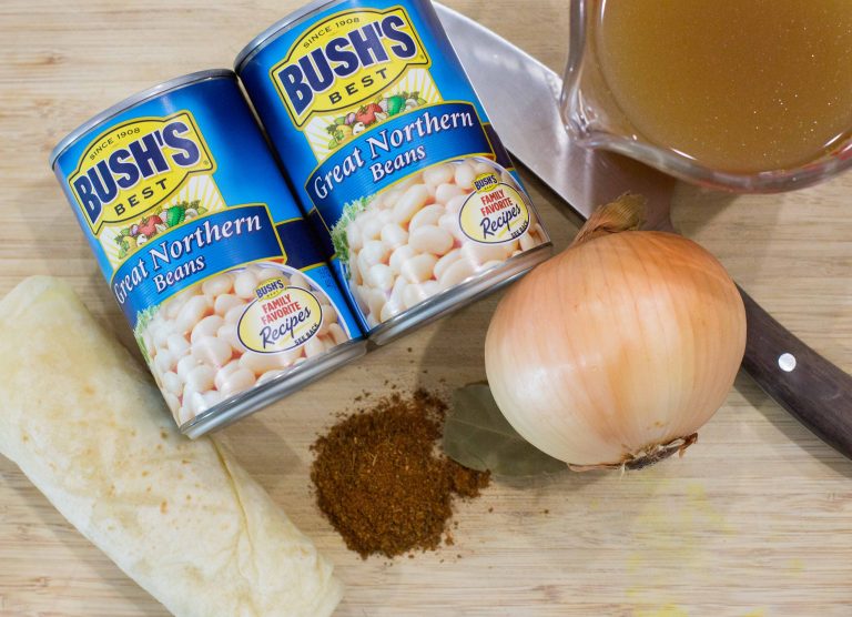 Cream of Beans Soup - Pilar's Chilean Food & Garden