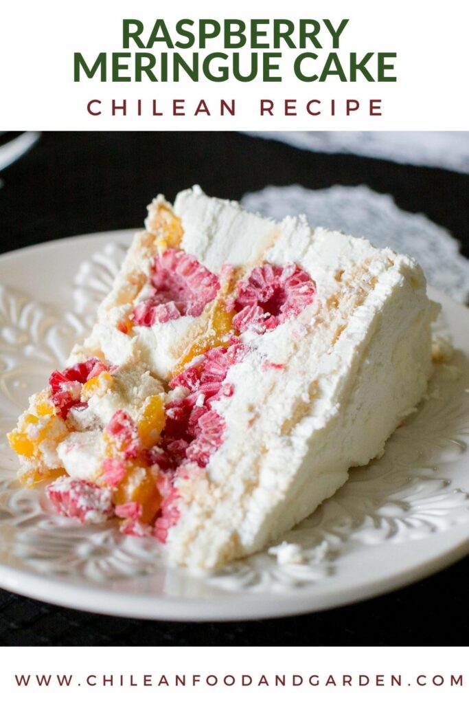 Chilean Meringue Cake - Pilar's Chilean Food & Garden