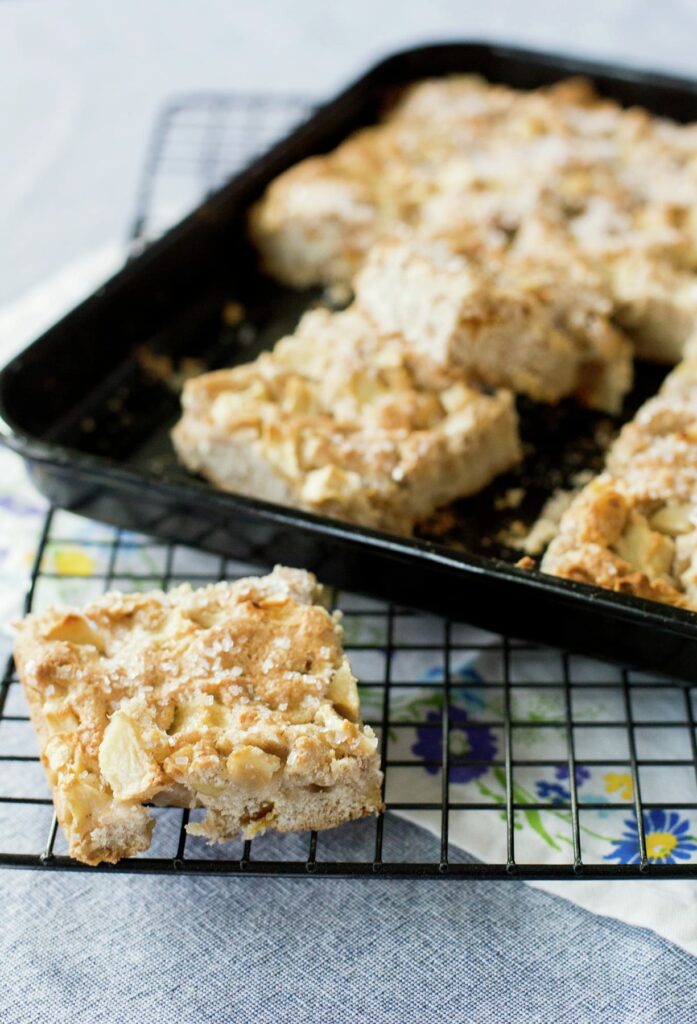 Rustic German Apple Kuchen - Pilar's Chilean Food & Garden