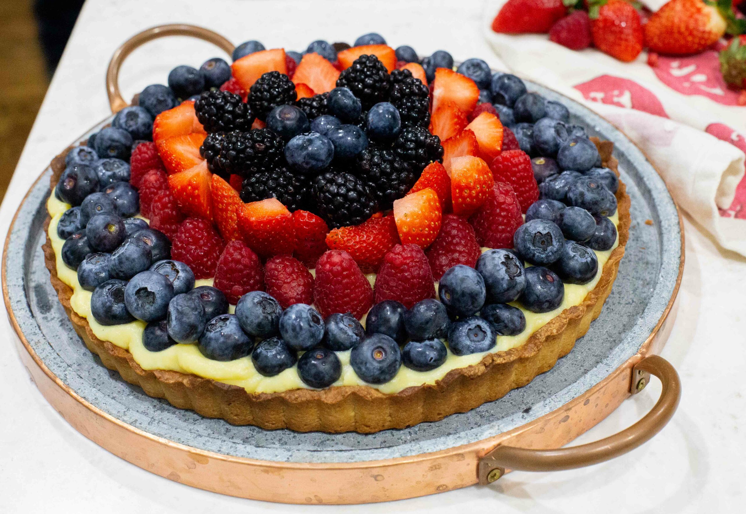 Fruit Tart - Pilar's Chilean Food & Garden