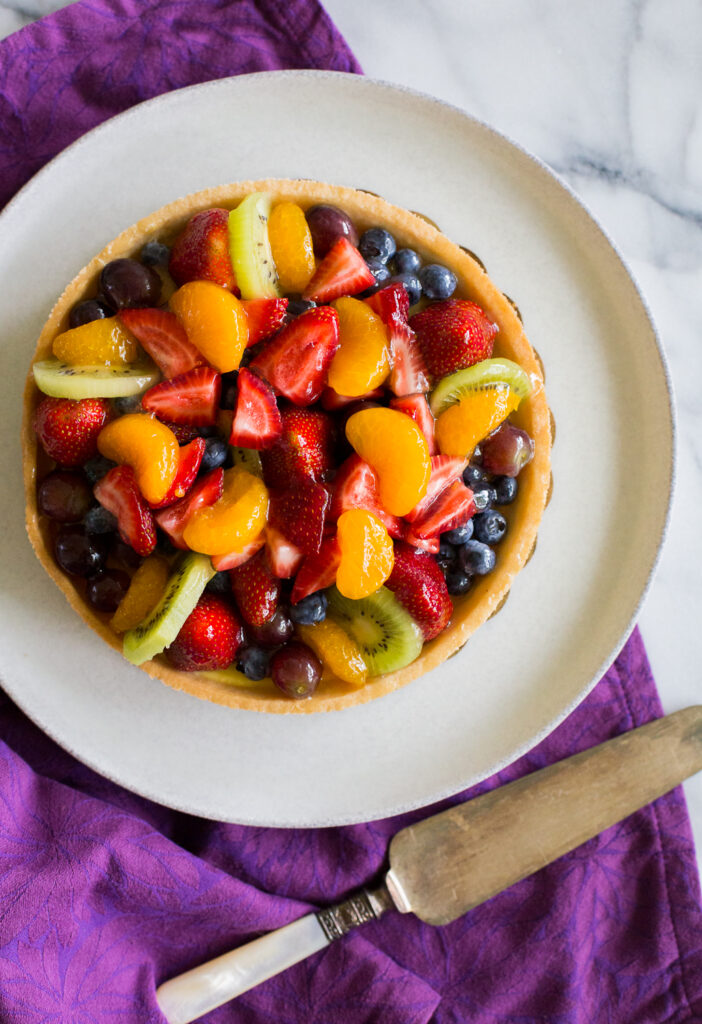 Fruit Tart - Pilar's Chilean Food & Garden