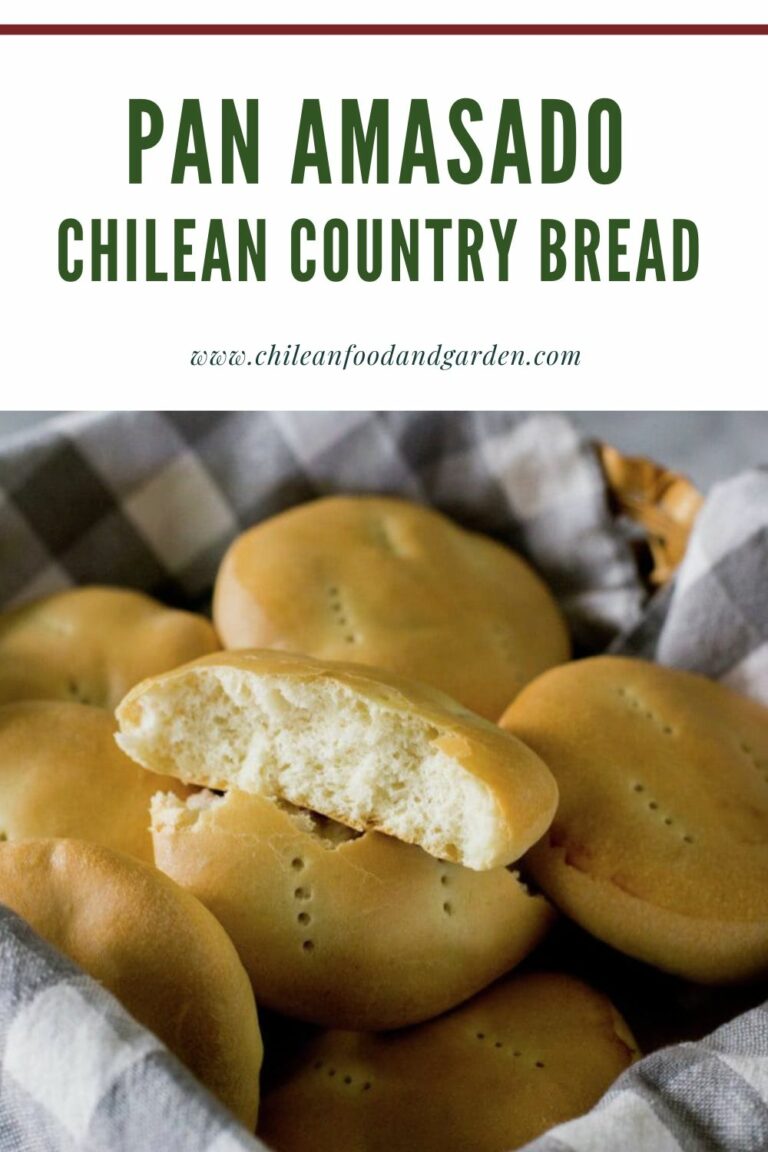 Pan Amasado Chilean Country Bread - Pilar's Chilean Food & Garden