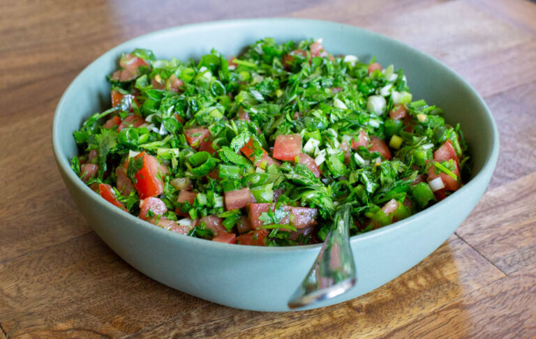 Easy Pebre Recipe - Pilar's Chilean Food & Garden