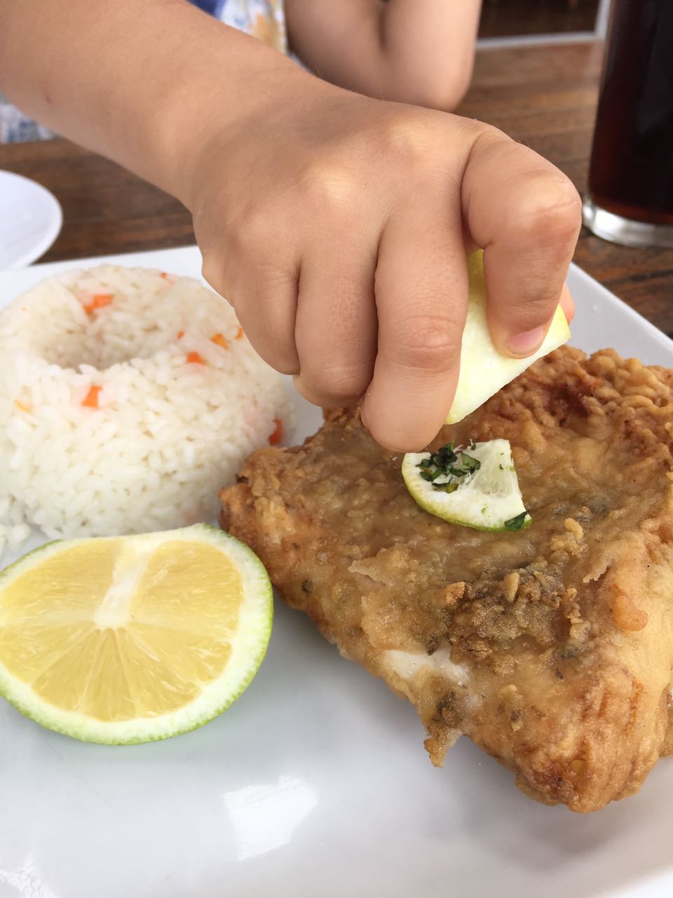 Pescado Frito Chilean Fried Fish - Pilar's Chilean Food & Garden