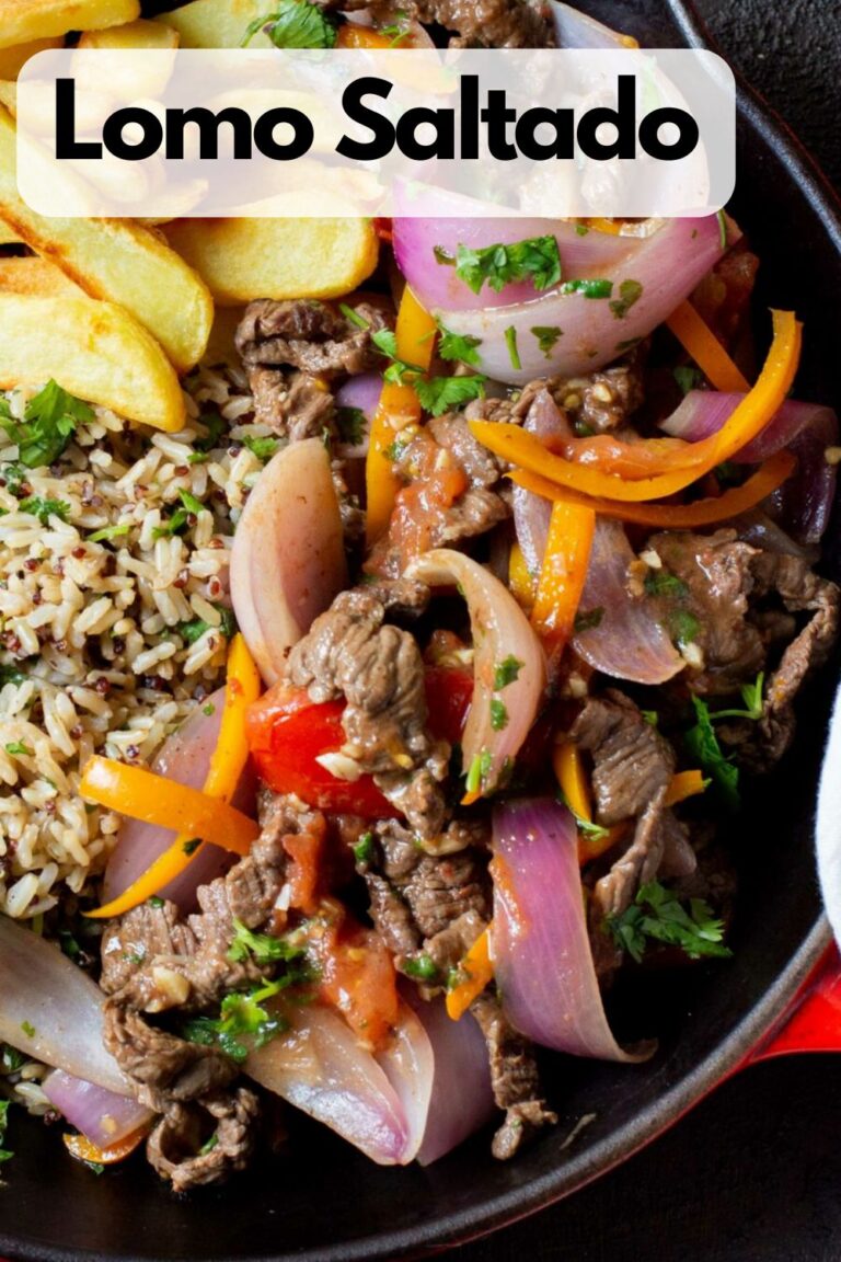 Lomo Saltado - Pilar's Chilean Food & Garden
