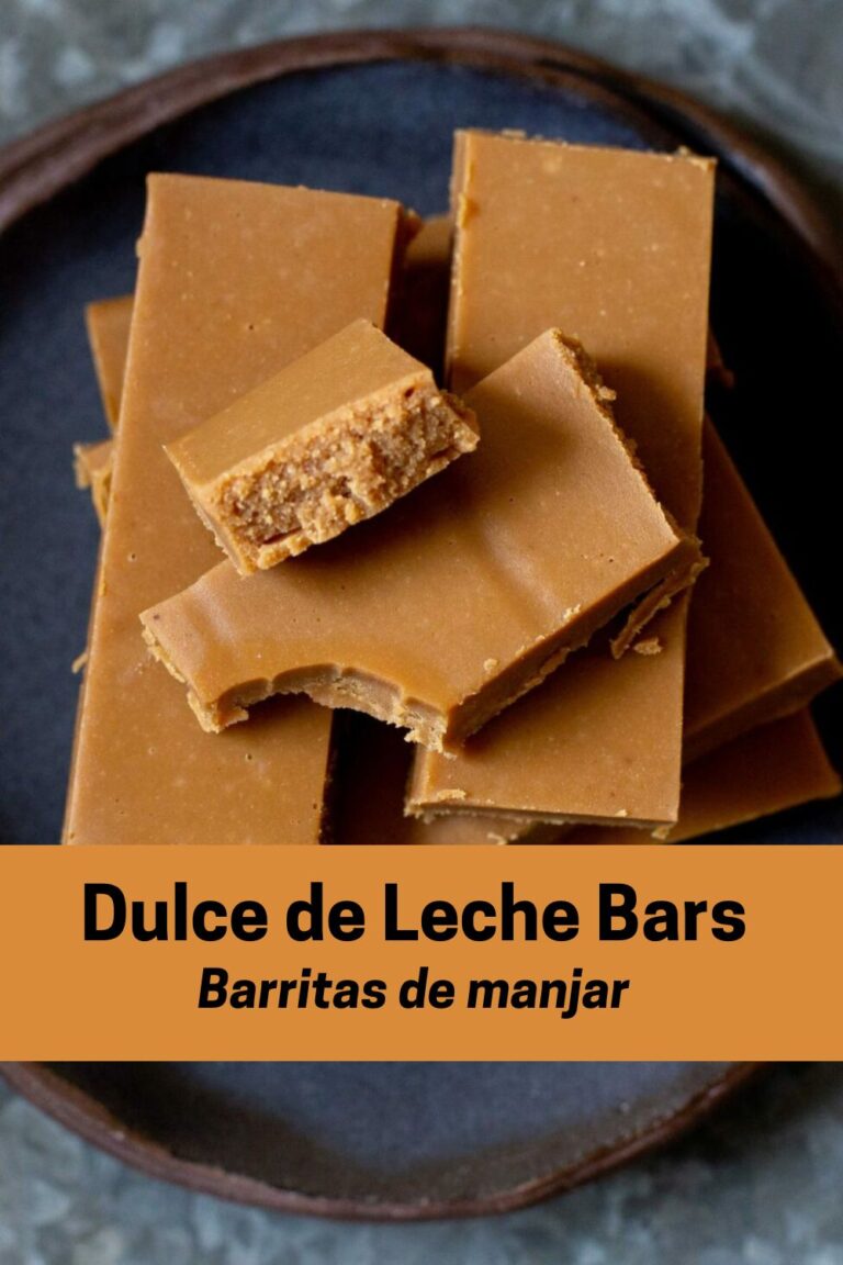 Dulce de Leche bars - Pilar's Chilean Food & Garden